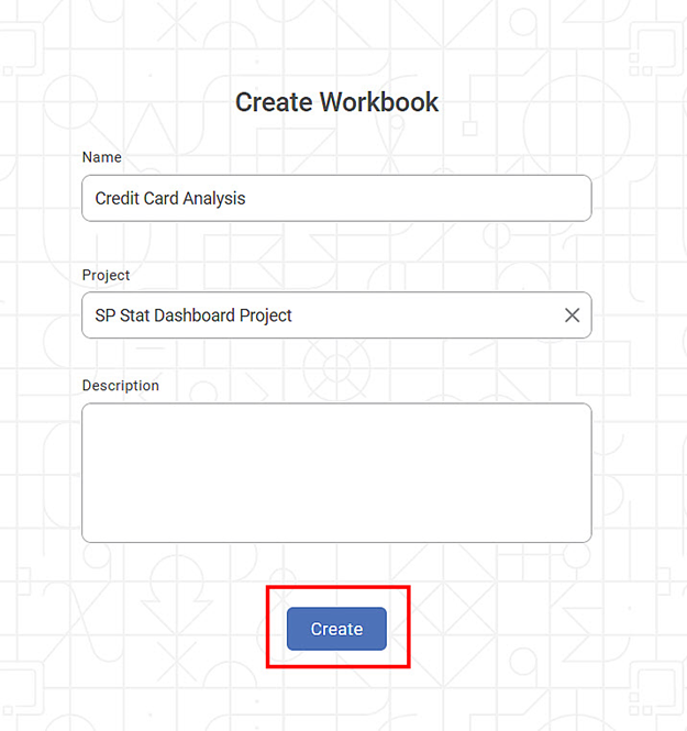 Creating a Workbooka